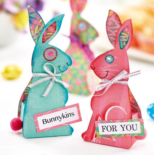 Sweet Easter Bunny Set - Free Craft Project – Papercrafting - Crafts ...