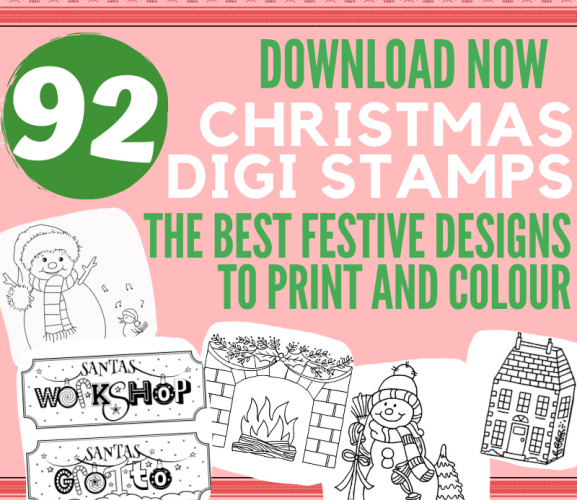 Christmas Digi Stamps: 92 Free Downloads - Free Card Making Downloads ...