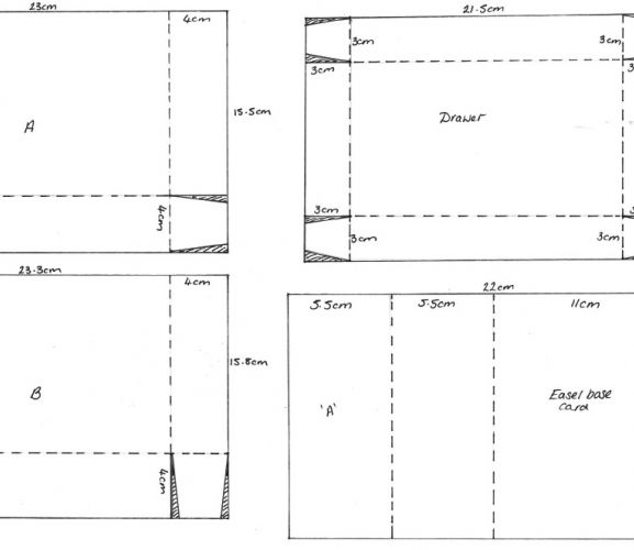 Newborn Baby Papercraft Drawer Template - Free Card Making Downloads ...