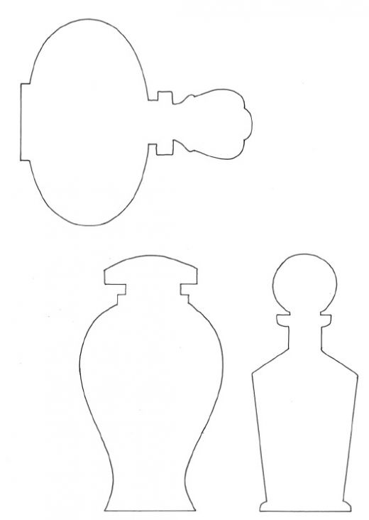 Feminine Perfume Card Motifs - Free Card Making Downloads | Card Making ...