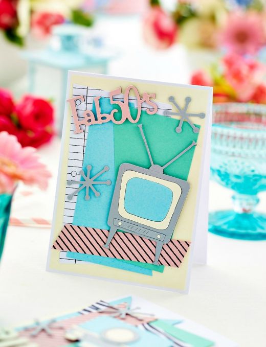 Retro 50s Card Project - Free Card Making Downloads | Card Making ...