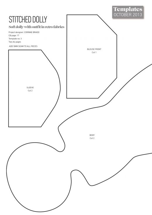 Stitched Dolly - Free Card Making Downloads | Stitching | Digital Craft ...