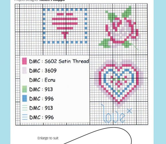 A Beautiful Hand-Stiched Heart-Shaped Gift - Free Card Making Downloads ...