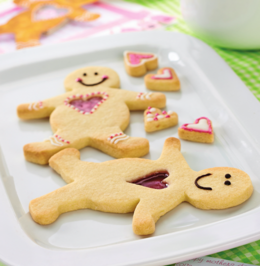 Sweet Heart Biscuits - Free Craft Project – Baking - Crafts Beautiful ...
