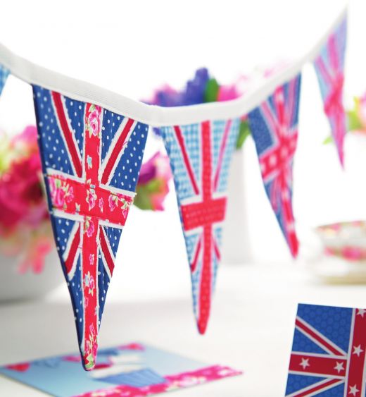 Union Jack Bunting And Cards - Free Card Making Downloads | Card Making ...