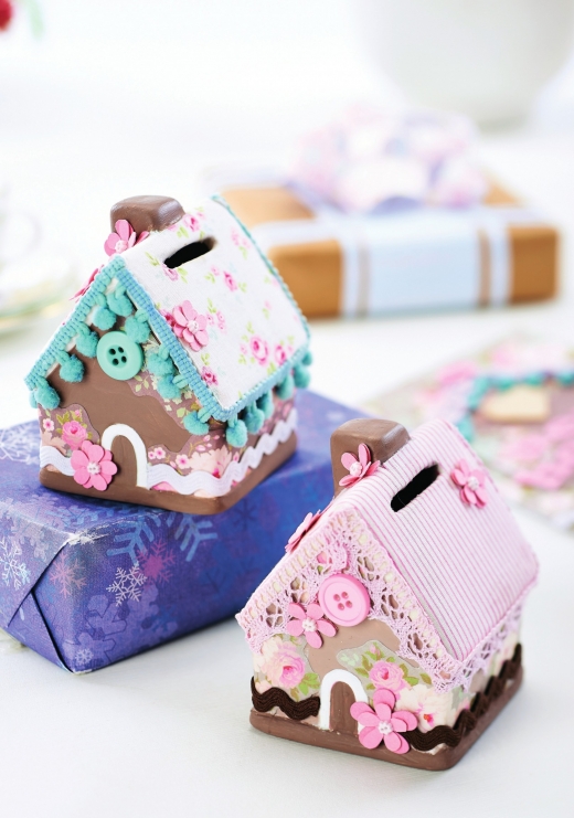 Money Box Houses - Free Card Making Downloads | Papercraft | Digital ...