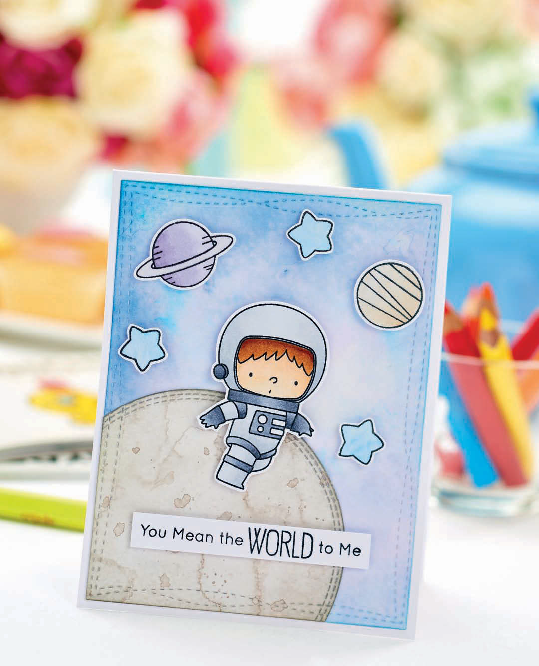Space Boy Card - Free Craft Project – Papercrafting - Crafts Beautiful ...